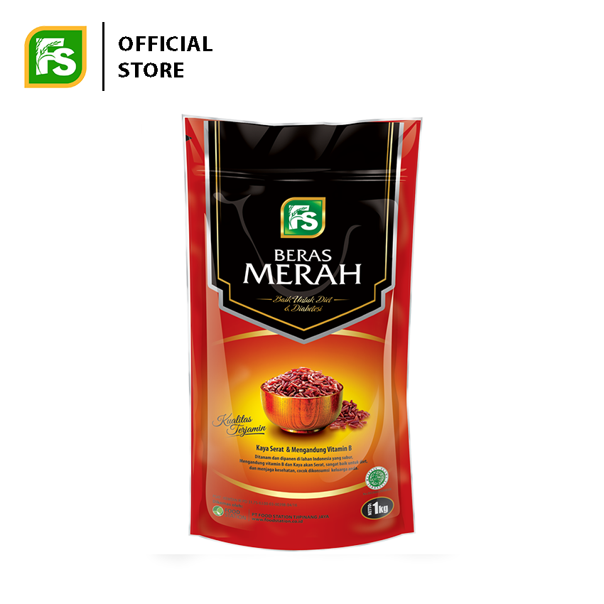 Beras Merah FS [1 kg] - Food Station